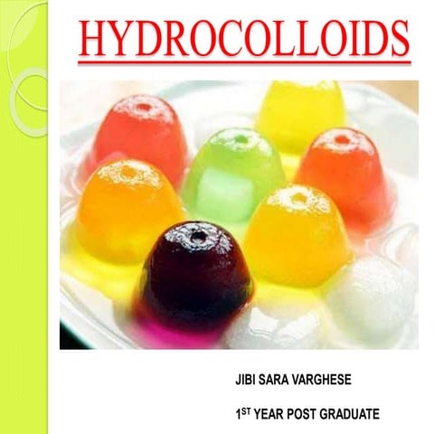 Hydrocolloids: Types, Properties and Applications of Agar and Alginate ...