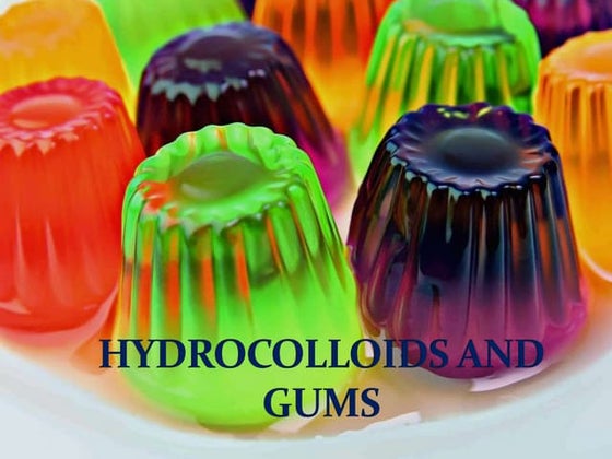 Hydrocolloids ppt | PPTX