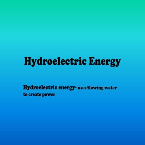 Hydropower - power house | PDF