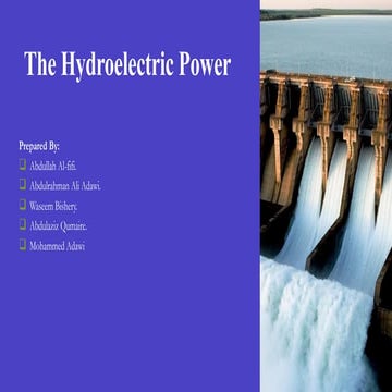 Hydroelectric power[11][1].pdfHydroelectric power | PDF