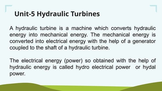 Hydro electric power plant | PDF | Physics | Science