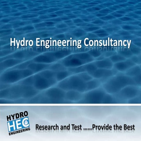 Hydro engineering consultancy | PPT