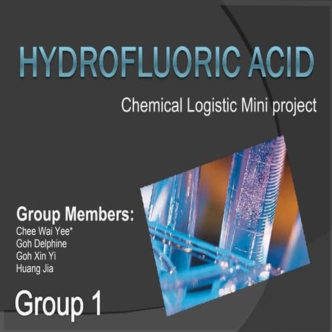 Hydrofluoric Acid #2 | PPT