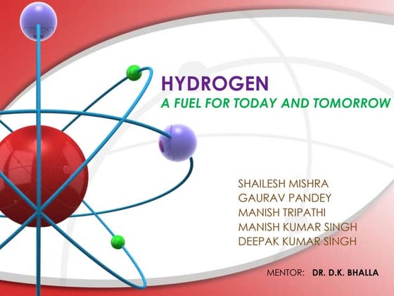 Ppt on hydrogen fuel cell | PPTX | Chemistry | Science