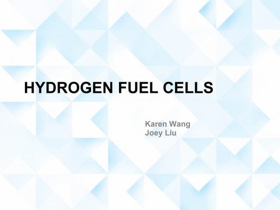 Green hydrogen production and distribution | PPT