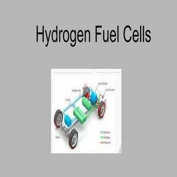 Hydrogen- Oxygen fuel cell fuel cell | PPTX
