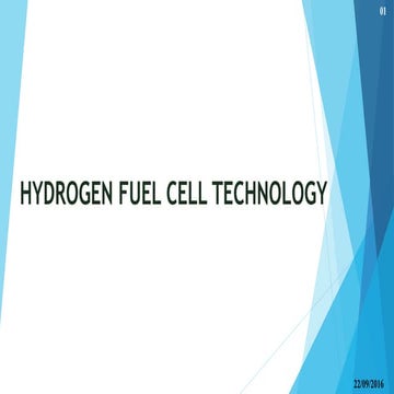 Hydrogen Fuel Cell Technology | PPTX