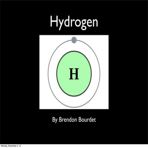 Hydrogen Presentation | PDF