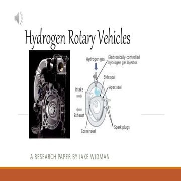 Hydrogen rotary vehicles | PPTX | Auto Type | Automotive