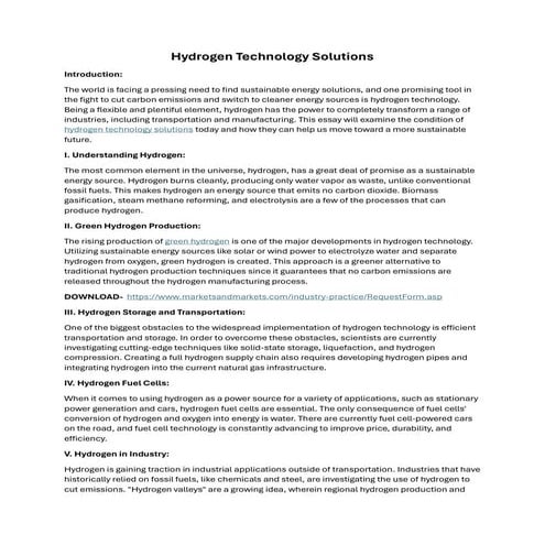 Hydrogen Energy Clean & Green Hydrogen Production, Graphene Hydrogen ...