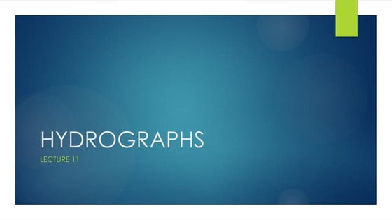 Hyetograph and hydrograph analysis | PPTX | Geography | Science