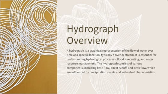 Hyetograph and hydrograph analysis | PPT