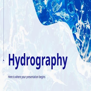 Hydrography jhiiiiiiiiiiiiiiiiiiiiiiiiiiiiiiiiiiiii | PPT