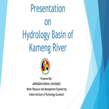 Hydrology basin of kameng river | PDF