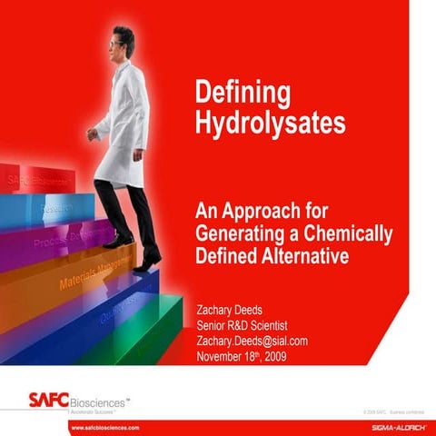 Hydrolysate Characterization Technical Presentation Webinar11 2009 | PPT