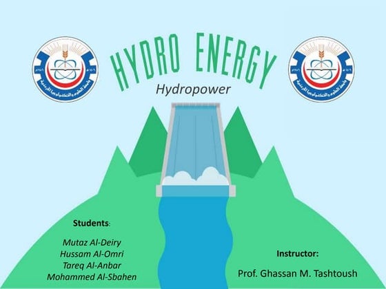 Hydro Power Generation: School and College Project (With Thesis) | PPTX