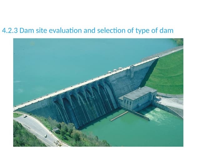 Design of gravity dams | PPTX