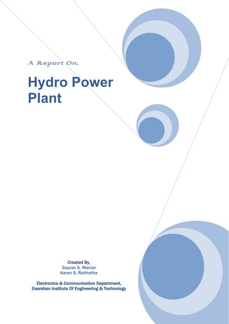 Hydro power ppt | PPT