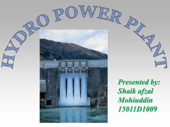 KOYNA HYDROELECTRIC POWER PLANT | PPT
