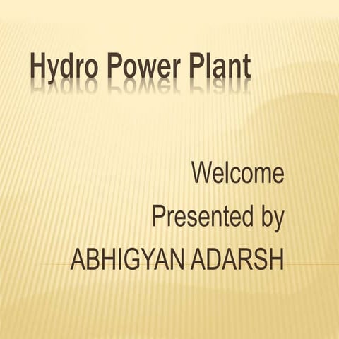 hydro power plant .ppt.pptx