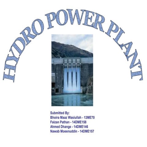 Hydro power plants | PPT