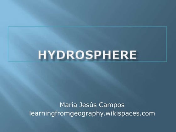 Earth's spheres | PPT