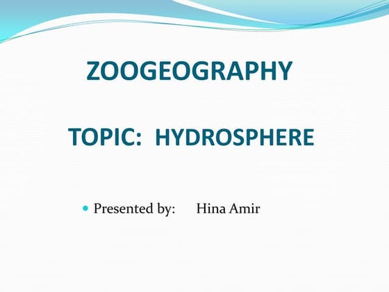 Hydrological cycle powerpoint presentation | PPT