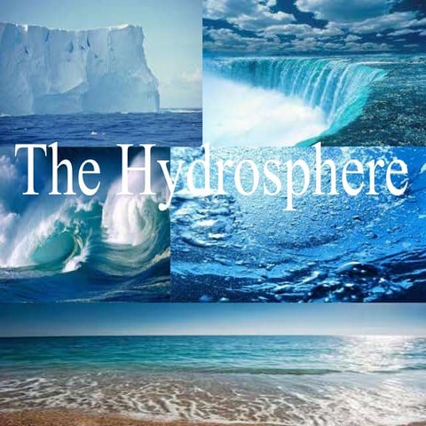 The Hydrosphere | PPTX