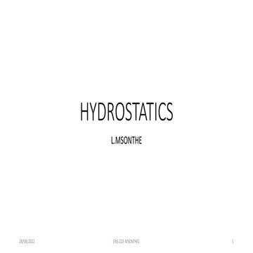 HYDROSTATICS.pptx