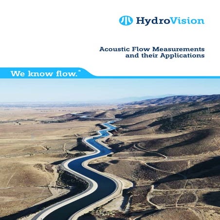 Hydro vision brochure_acousticflowmeasurement_en | PDF