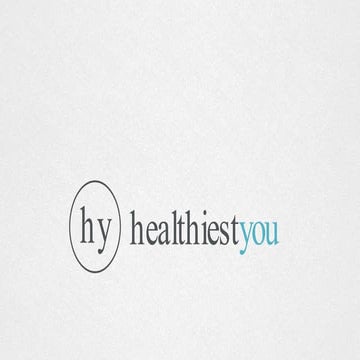Healthiest You employer presentation | PPTX