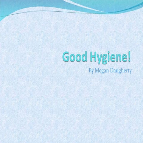 Hygiene | PPT