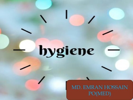 Health, Hygiene and Cleanliness | PPTX