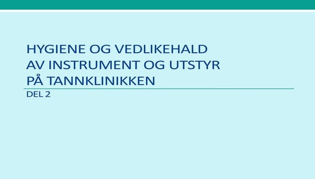 Oversikt over faser i kjeveortopedisk behandling nyn