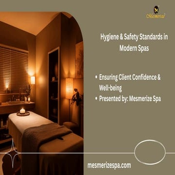 The Science Behind Spa Treatments: How They Reduce Stress Naturally | PDF