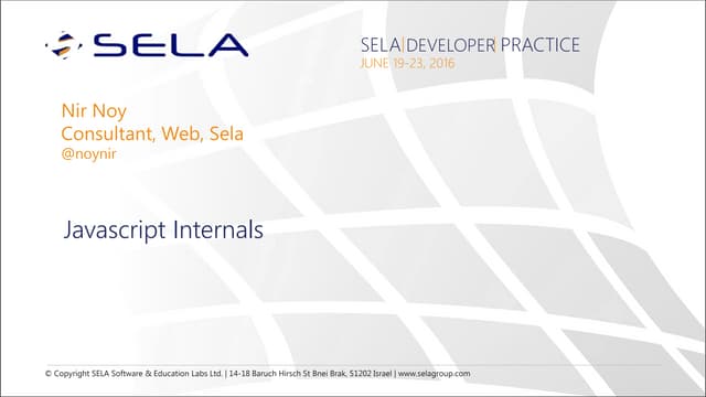 Javascript internals | PPT Javascript internals | PPT