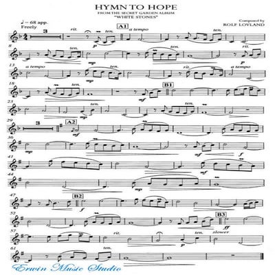Hymn to hope violin | PDF