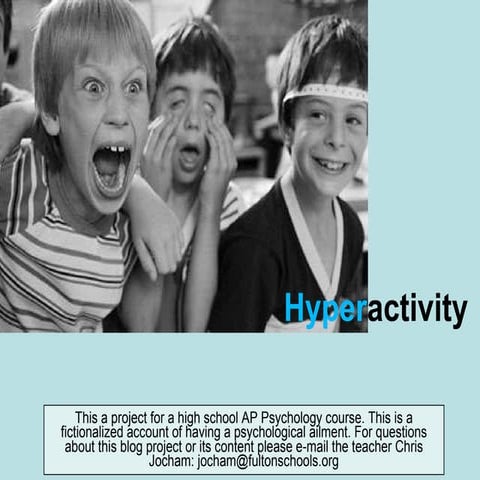 Hyperactivity | PPT