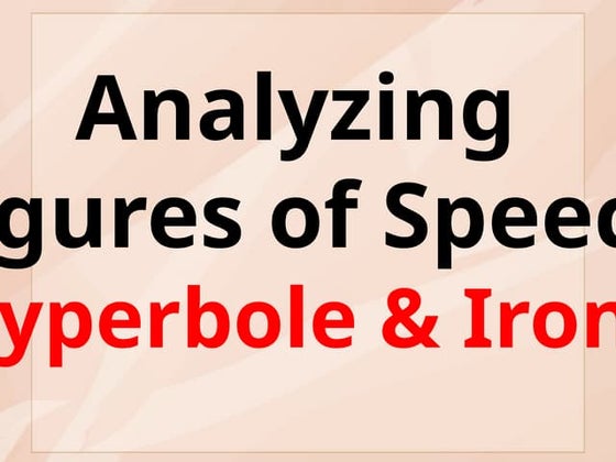 English 6 Quarter 1 Hyperbole and Irony.pptx | Humor and Satire | Pop ...