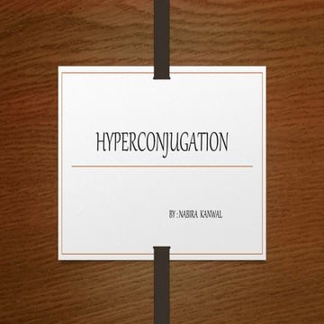 HYPERCONJUGATION.pptx
