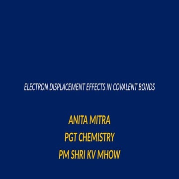 Hyperconjugation and electromeric effect.pptx