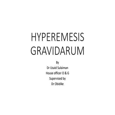 hyperemesis gravidarum final.pptx......... | PPT