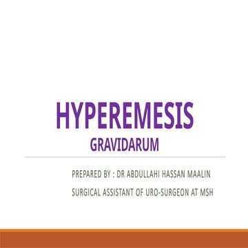HYPEREMESIS GRAVIDUM general prac last.pptx