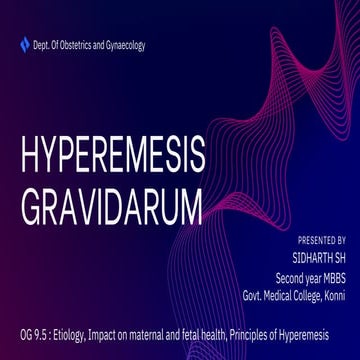 Hyperemesis (Obstetrics and Gynaecology) by SSH.pdf