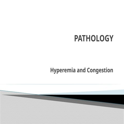 Hyperemia and Congestion.pptx ............ | PPTX