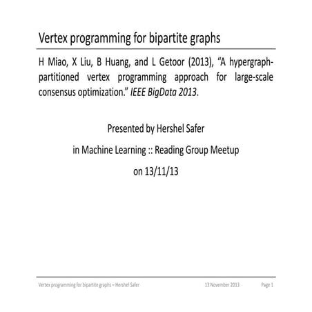 Hypergraph For Consensus Optimization Pdf