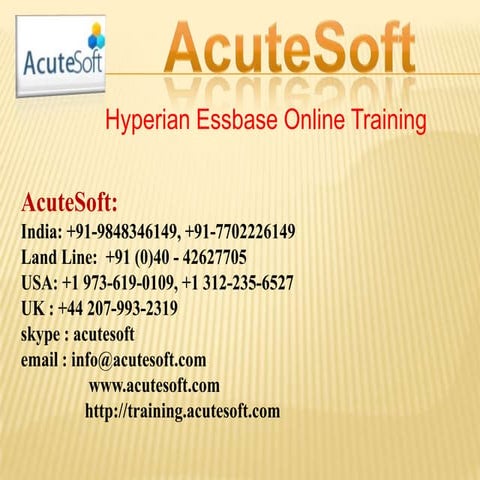Hyp01 essbase+planning | PDF
