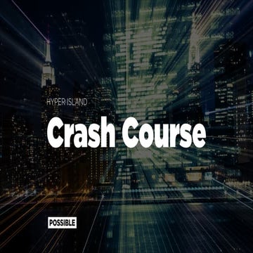 Hyper Island crash course | PDF