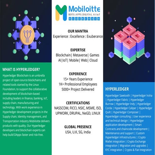 Hyperledger Blockchain Development Services | PPT