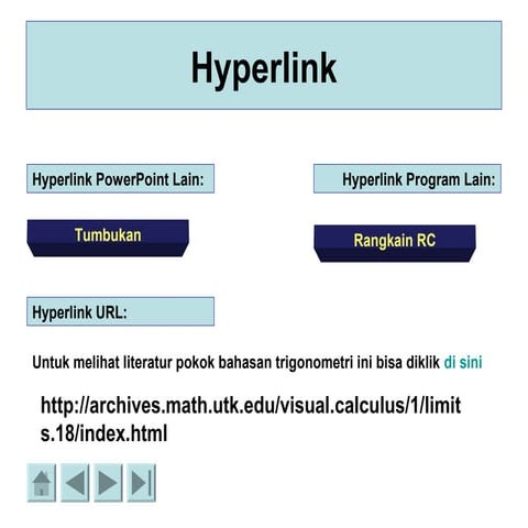Cara membuat Hyperlink pada powerpoint | PPT